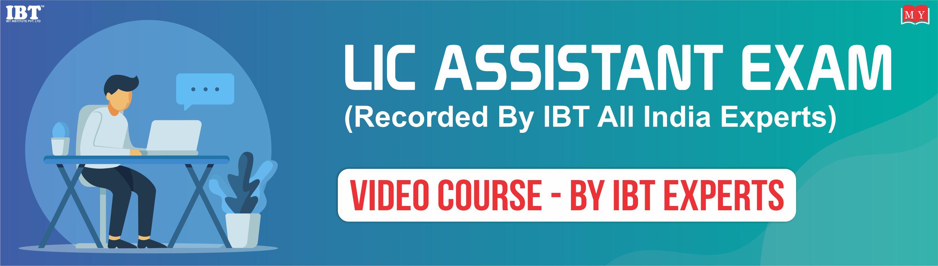 LIC Assistant Online COURSE : 45 Days Video Course
